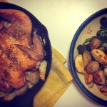Spatchcocked Flat-Roasted Chicken | Figsinmybelly