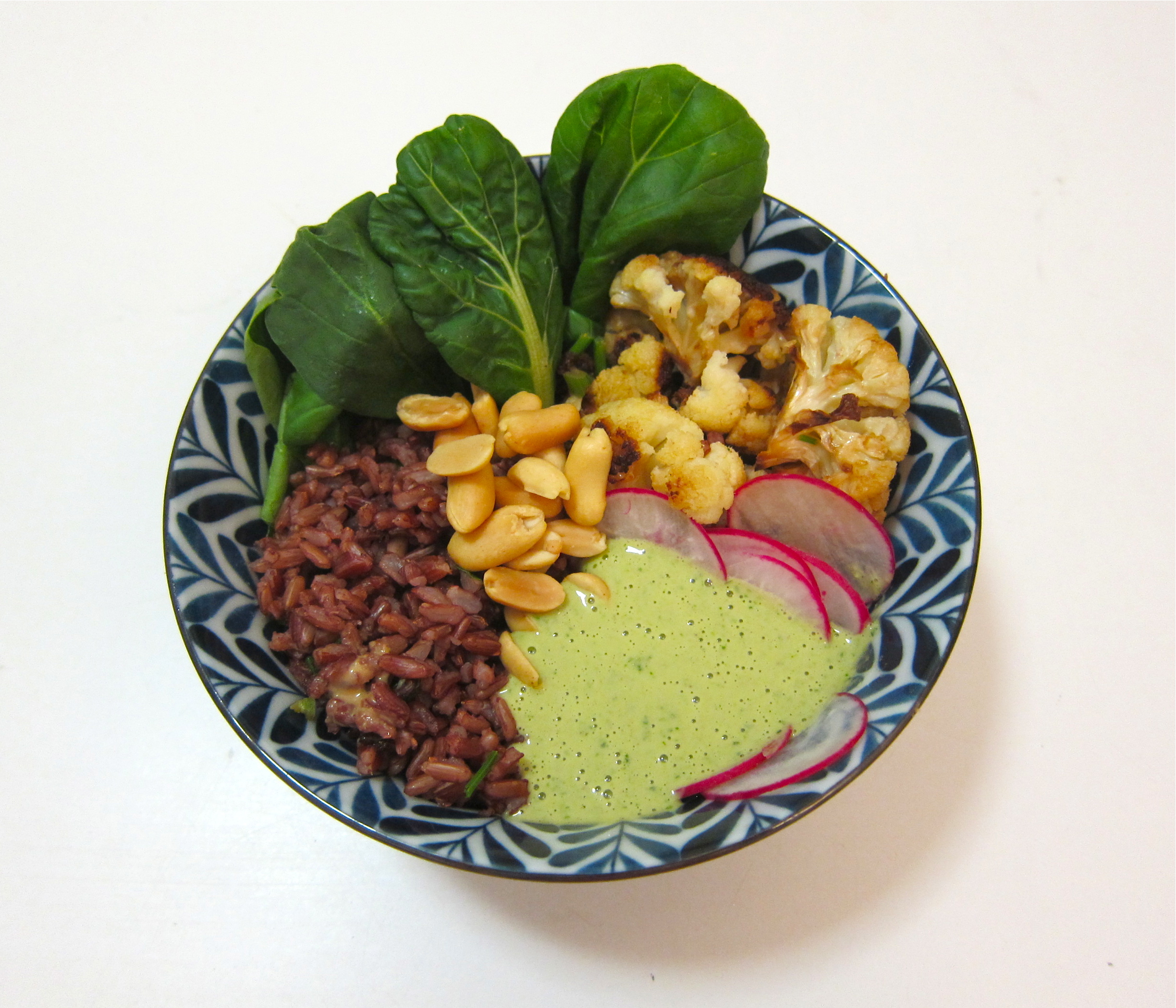 Red Rice & Veg Bowls with Cilantro Tahini Sauce ~*Recipe ReDux ...